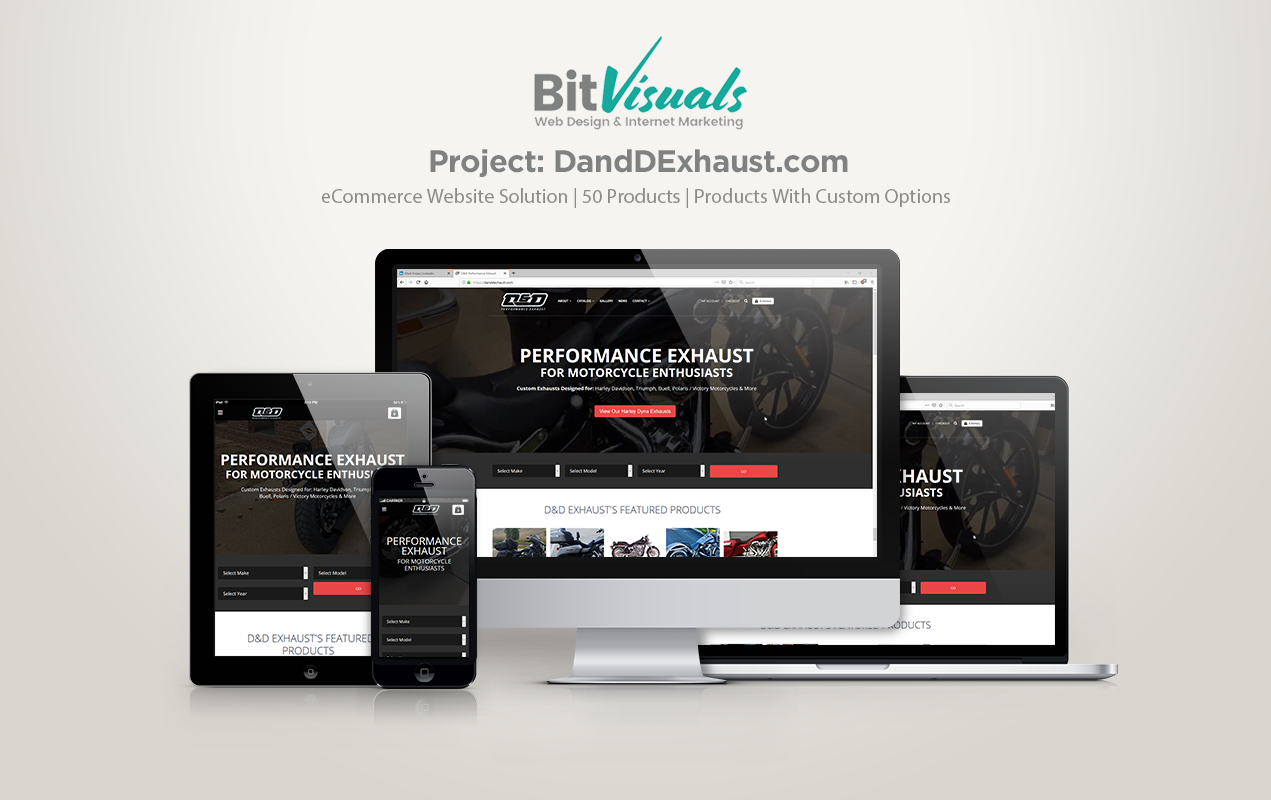 eCommerce Website Design Services - Bit Visuals